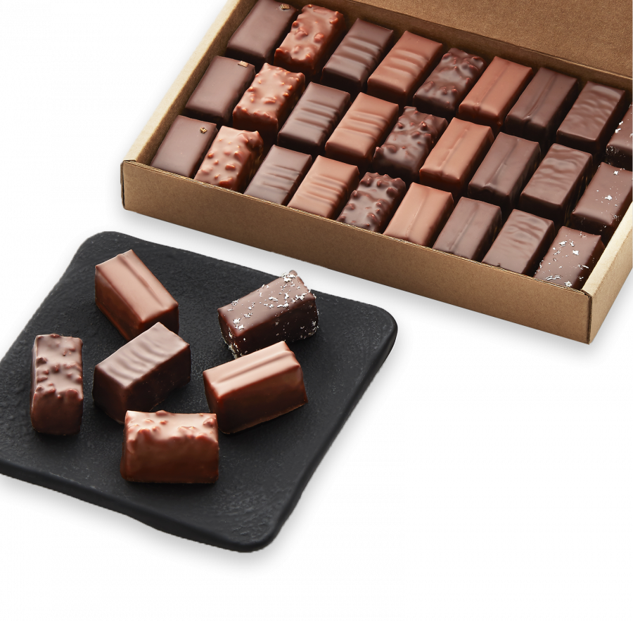 Barre à croquer au Chocolat au Lait 45% | Le Chocolat Alain Ducasse