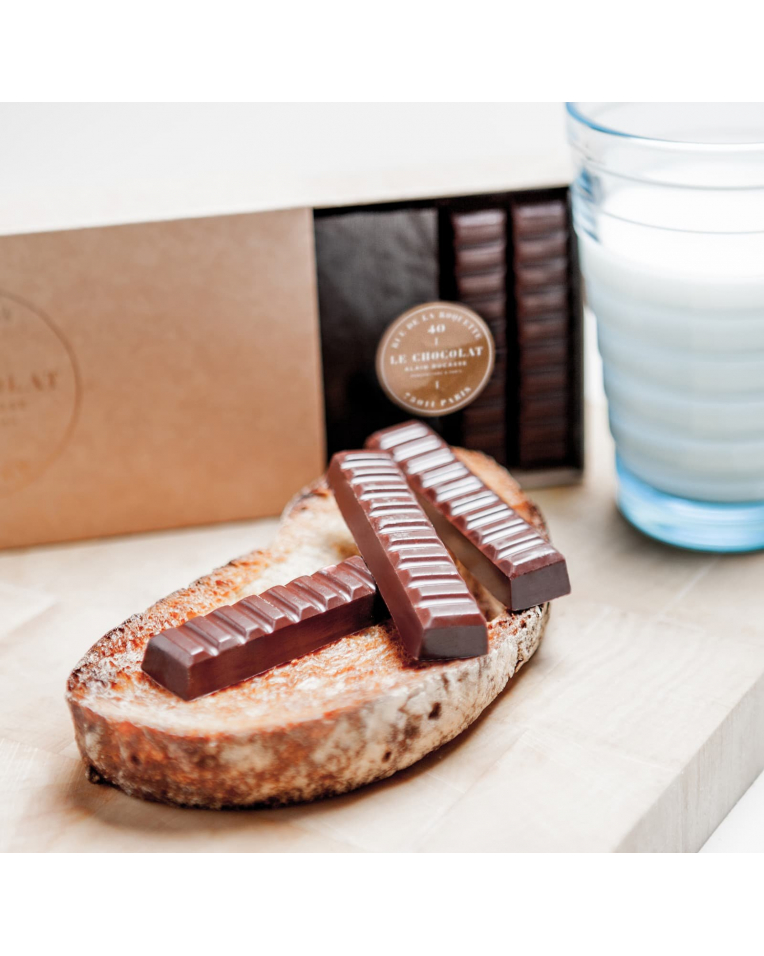 Barre à croquer Chocolat Noir 75% | Le Chocolat Alain Ducasse