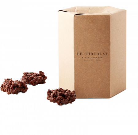 Dark Chocolate 75% Almond Roc' Rocher | Le Chocolat Alain Ducasse