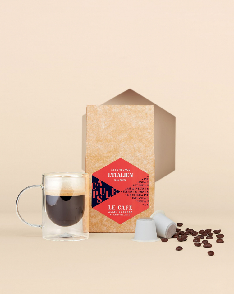 The Italian - 15 specialty coffee capsules | Le Café Alain Ducasse