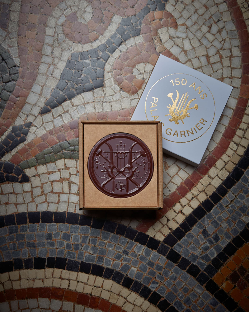 Lyre de l'Opéra Noir 75% | Le Chocolat Alain Ducasse