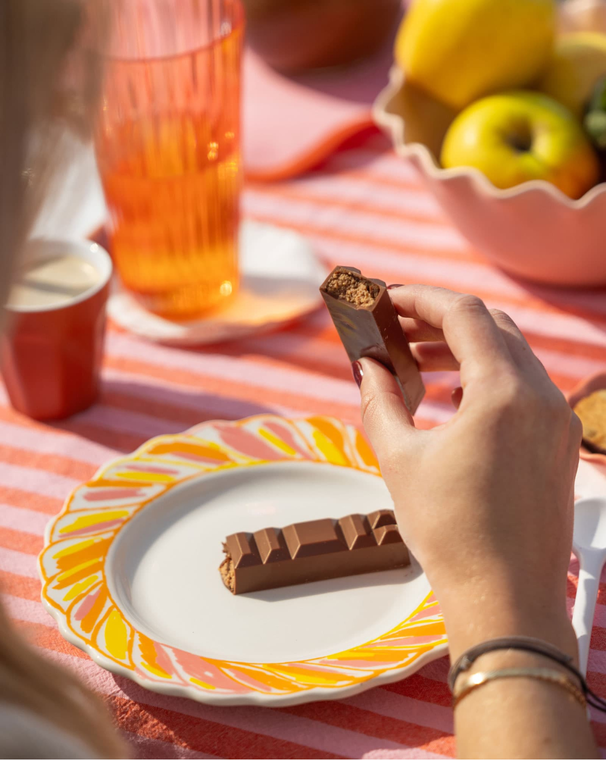 Barre à croquer au Chocolat au Lait 45% | Le Chocolat Alain Ducasse