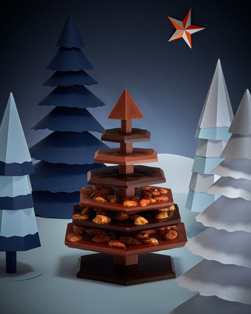 Assembly Christmas Tree – Dark and Milk Chocolate | Alain Ducasse Chocolat