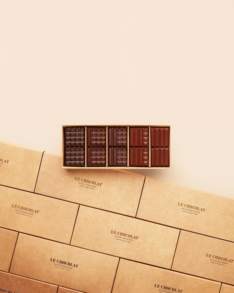 Square Bites Box 50 pieces of luxury French chocolate | Le Chocolat ...